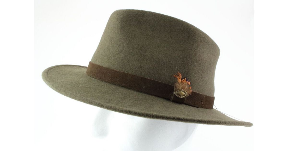 Hubertus Crushable Loden Hat Roll Hat - Gunfinder