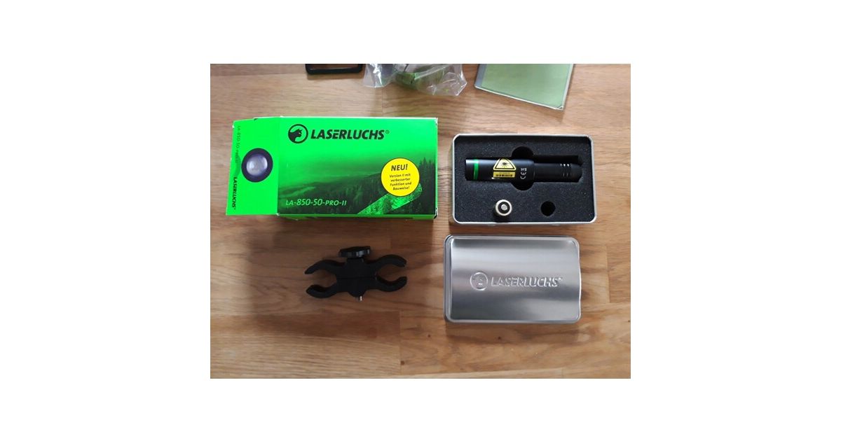 Laserluchs LA-850-50-PRO-II IR-Strahler Infrarotlampe - Gunfinder