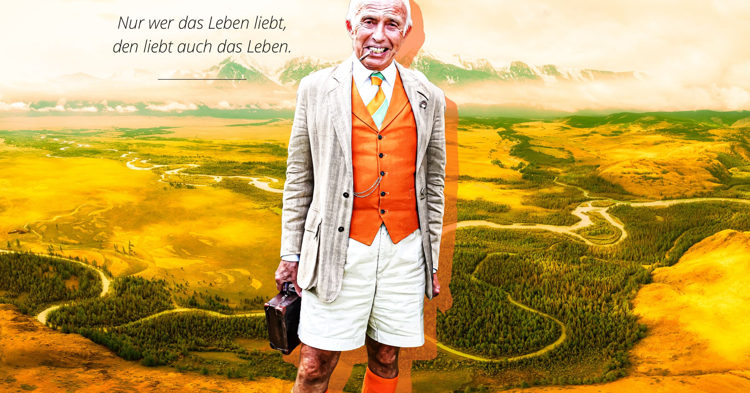 Das Portrait – der Abenteurer und Großwildjäger Dr. Knut Bellinger ...