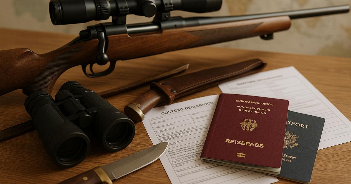 Customs forms for hunting equipment: Country overview - Gunfinder