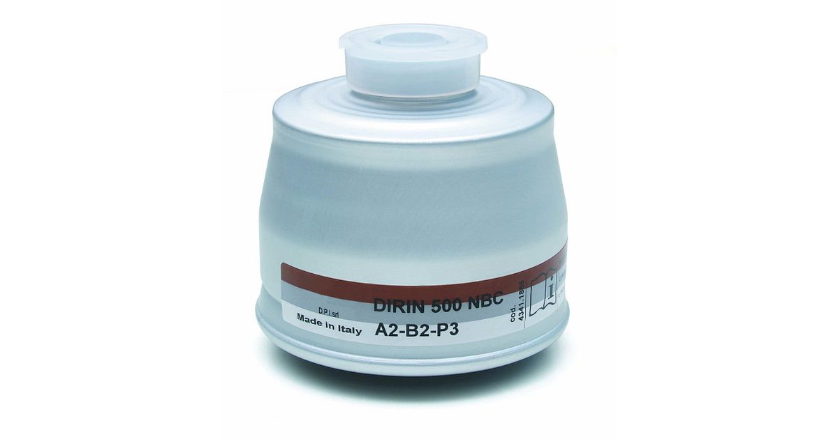 EKASTU Mehrbereichs-Kombifilter DIRIN 500 A2B2-P3R D NBC - Gunfinder