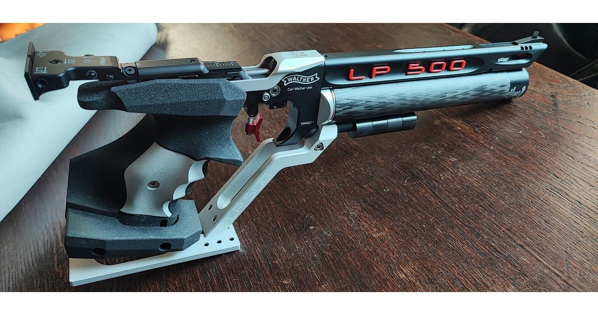 Walter LP500 Meister / E-Abzug / Auflage / Carbon/ Neuwertig - Gunfinder