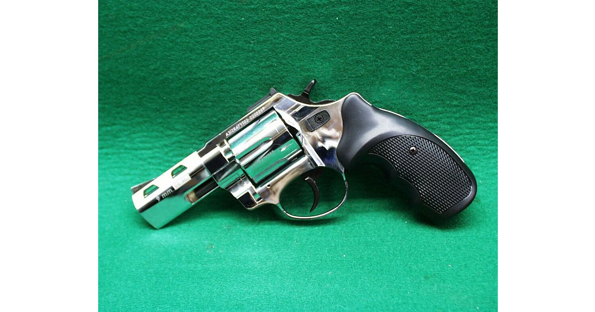 Zoraki Revolver R2 3", chrom, 9mm R Knall - Gunfinder