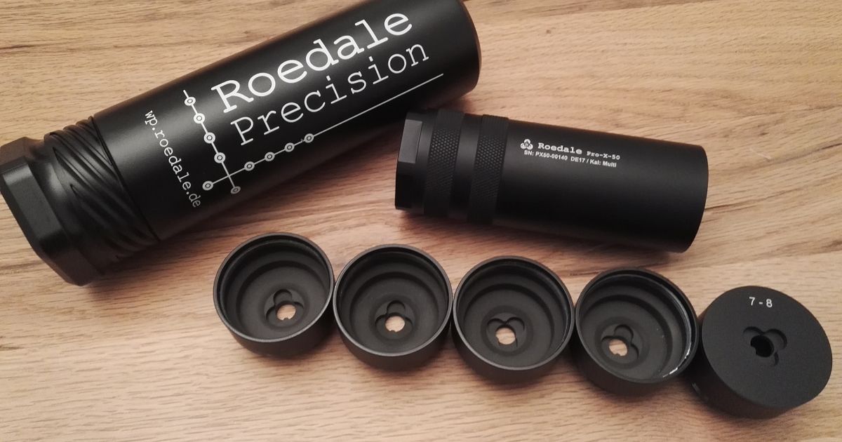 Roedale Pro X 50 Schalldämpfer - Roedale Pro X 50 Schalldämpfer