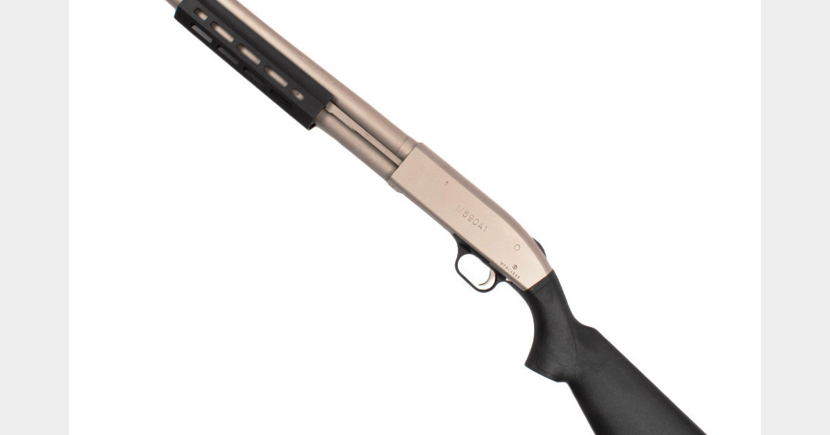 Mossberg 590 M-Lok Marine Kaliber 12/76 Vorderschaftrepetierflinte - Gunfinder