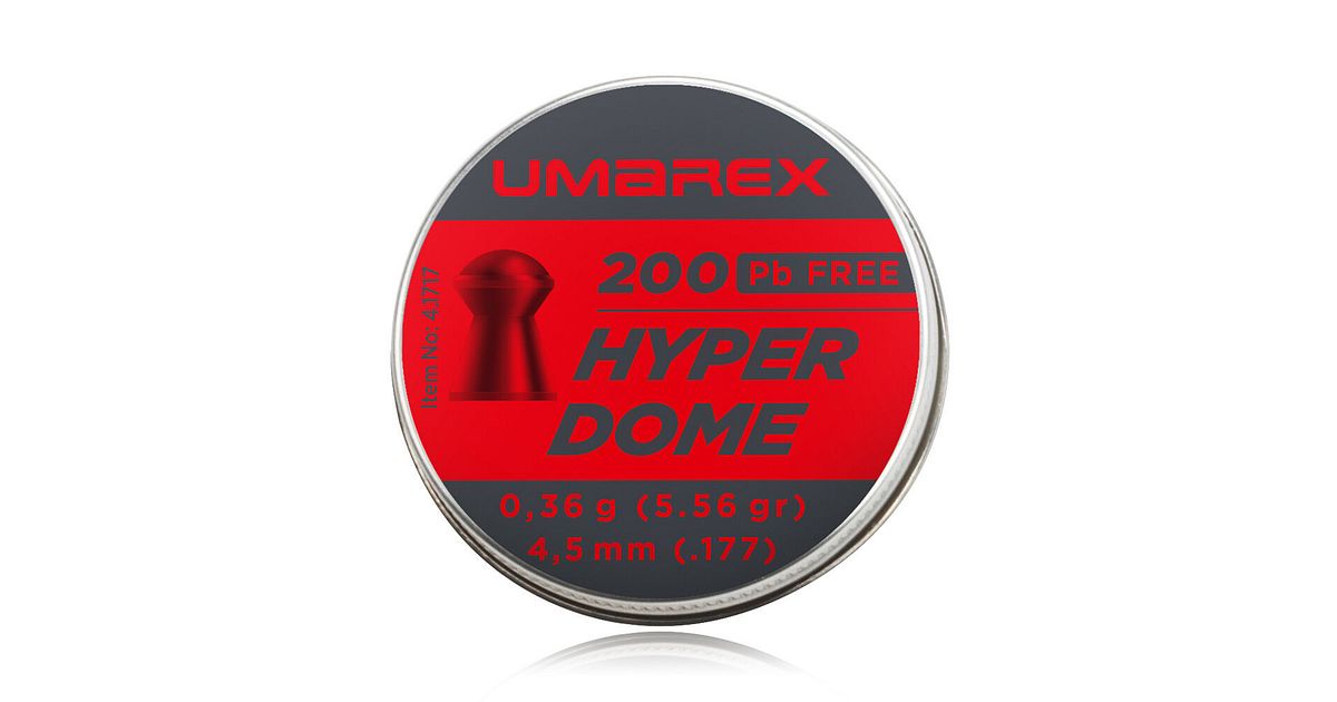 UMAREX Umarex 200 Hyper Dome Bleifrei Rundkopf 4,5mm 0,36g - Gunfinder