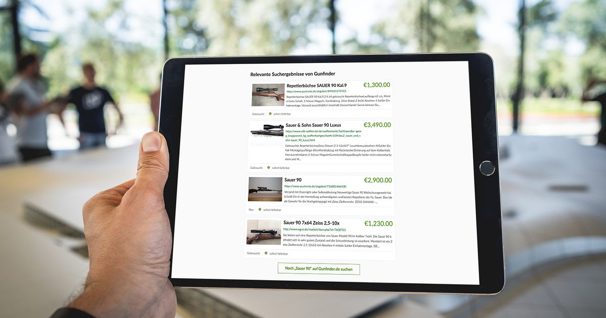 Integrate Gunfinder on Your Own Website - Gunfinder