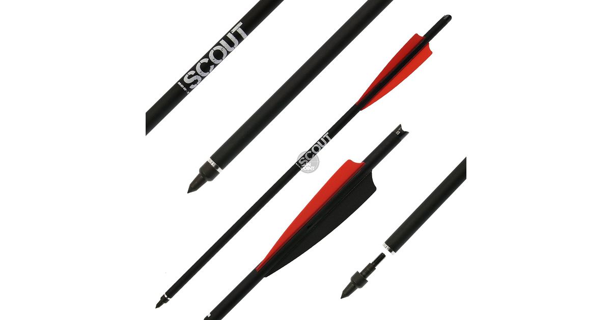 Armbrustbolzen | X-BOW FMA Scout - Hybridbolzen - Länge: 16 Zoll ...