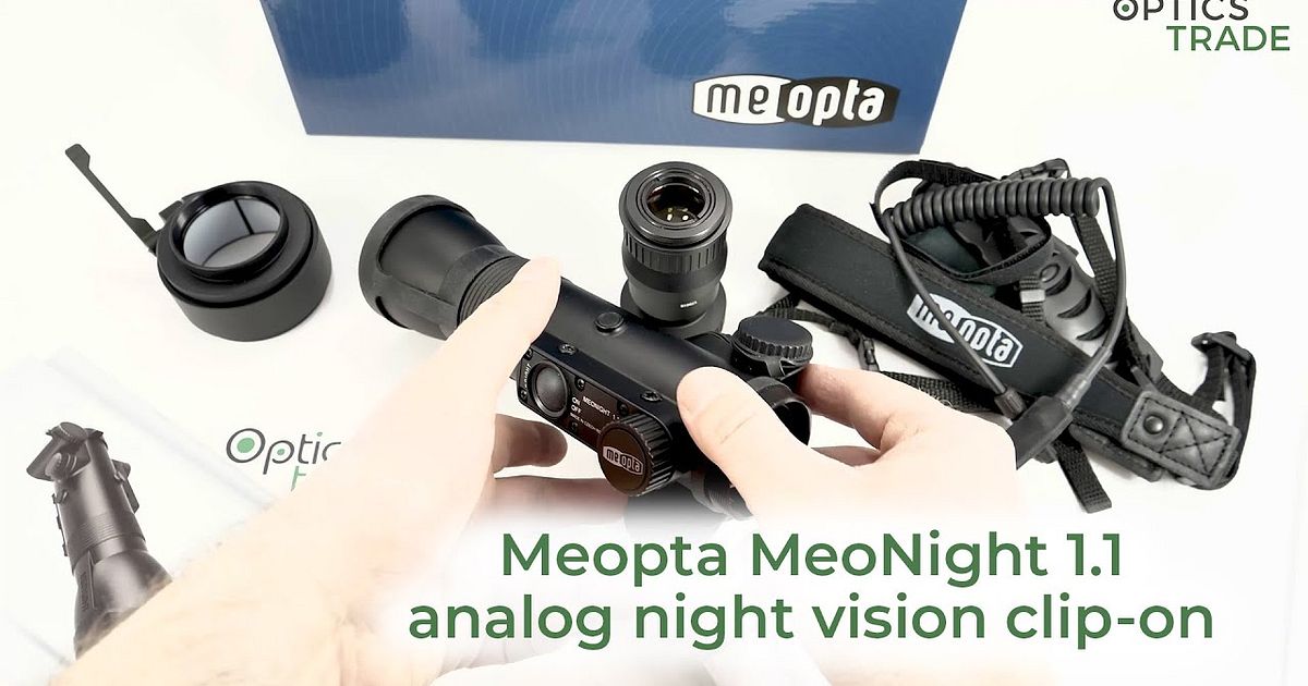 Meopta Meonight 1.1 Analog Night Vision Clip-on review | Optics Trade ...