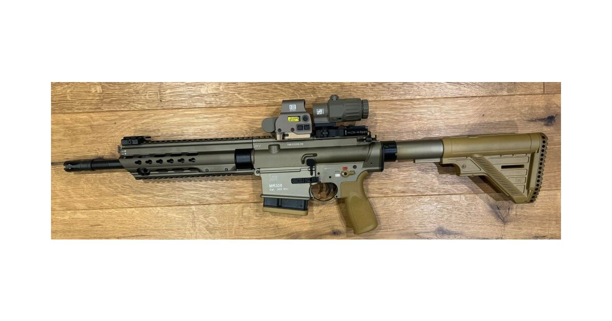 Heckler und Koch MR308 A3 Slimline 13" sandfarben - Gunfinder