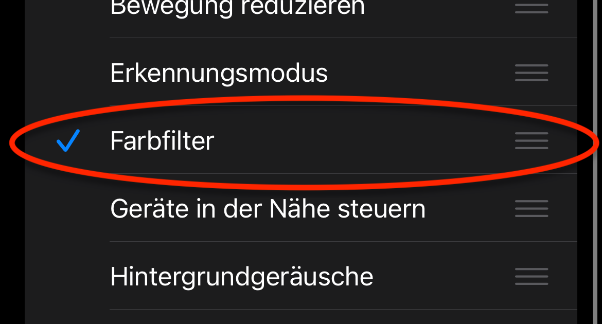 Rotfilter für iPhone - Schritt für Schritt Anleitung - Rotfilter für ...