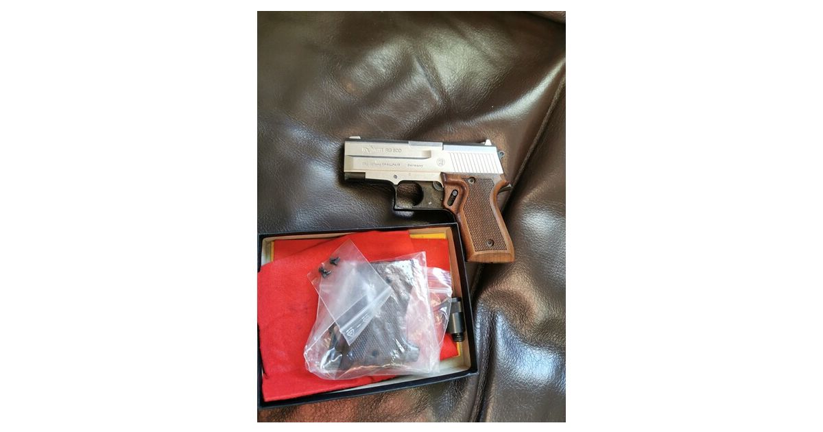 Röhm RG600 Nickel mit PtB Kaliber 6mm Bz. 22mm lang frei ab 18 Jahre ...