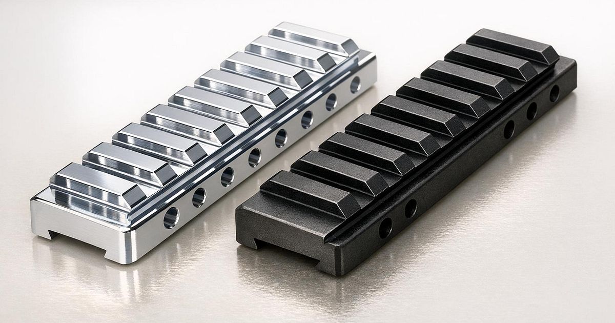 Picatinny-Schienen: Aluminium oder Stahl? - Gunfinder