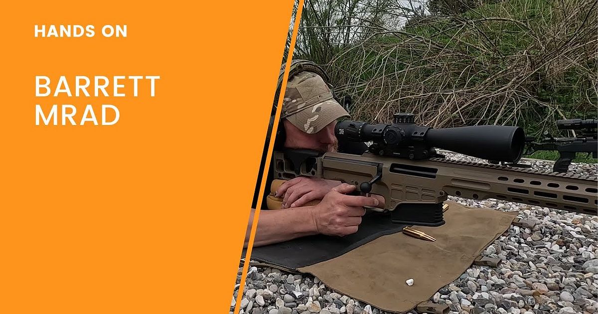 Barrett MRAD in .338 Lapua Mag. - Vorstellung und Test - Barrett MRAD ...