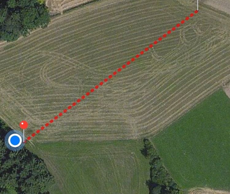 Luftlinie - Entfernungen messen via App - Luftlinie - Entfernungen ...
