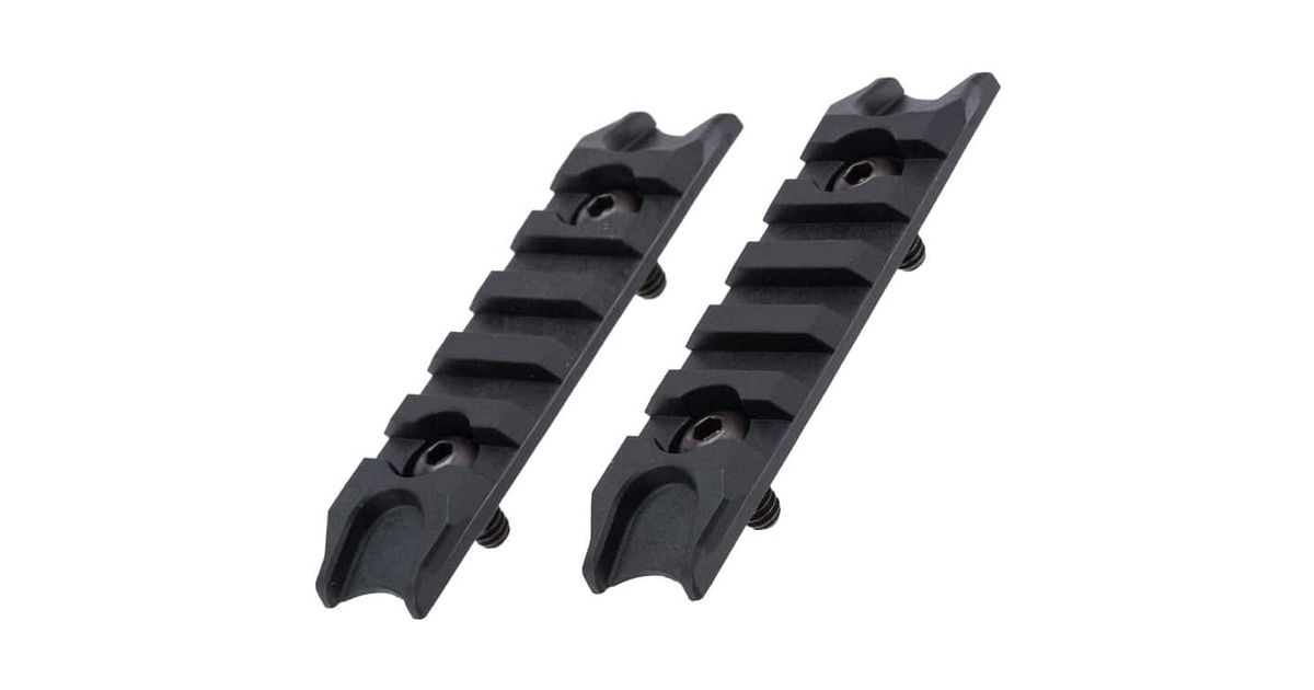 Gandg M Lok Side Rail Set Schwarz Gunfinder