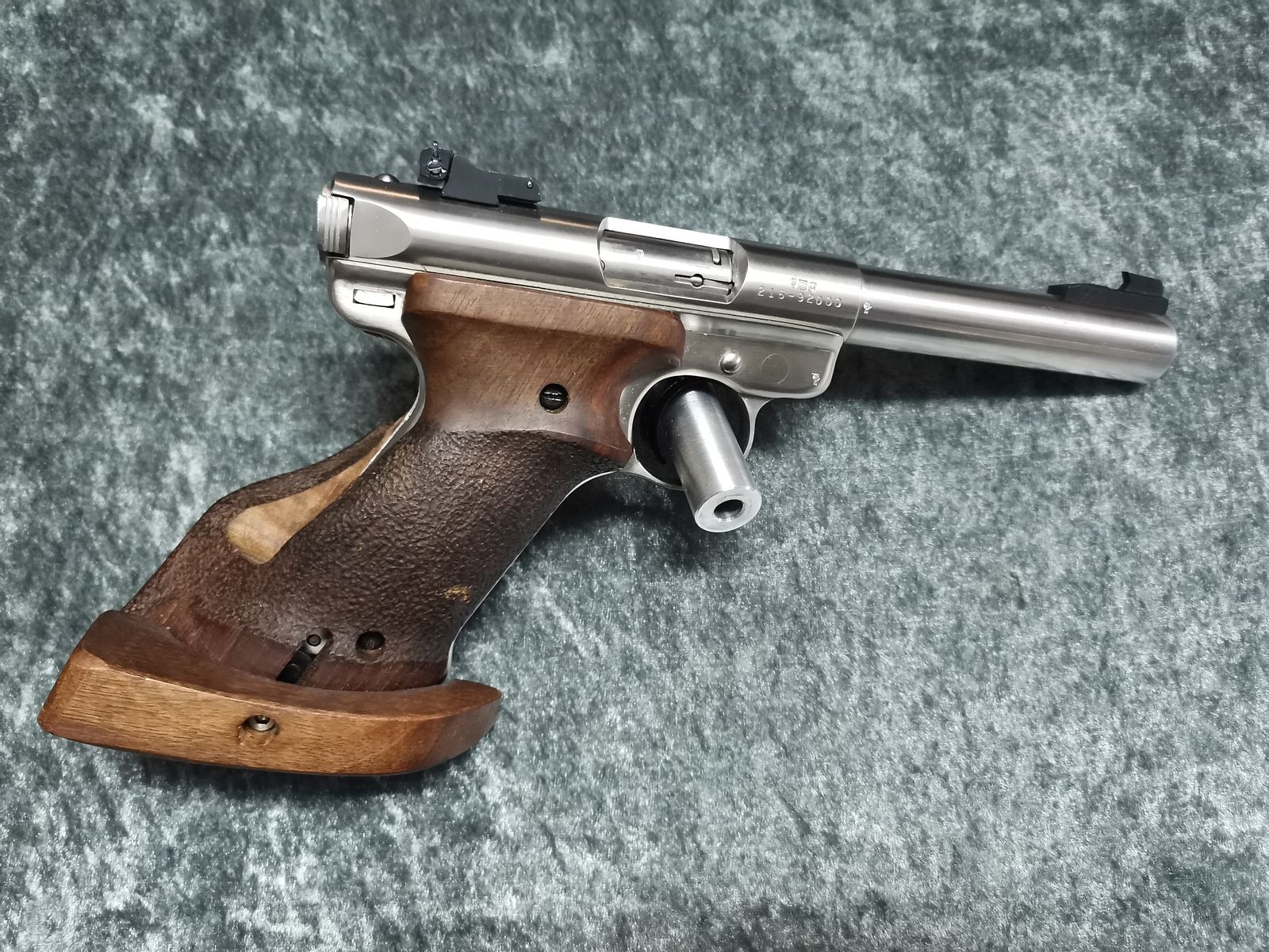 Ruger Mark II Target Matchpistole .22lr Sportpistole Stainless - Gunfinder