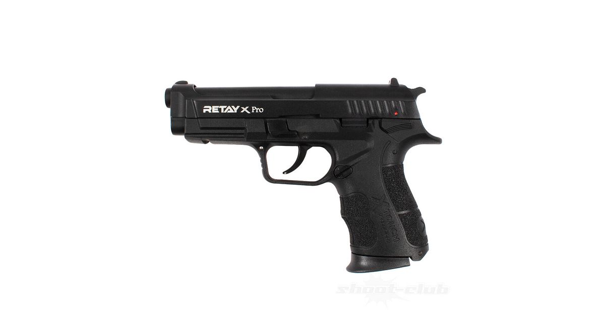 Retay Retay X PRO Brüniert / Schwarz 9mm P.A.K. - Gunfinder