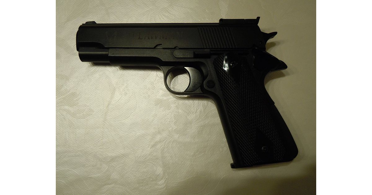 Colt 1911 Nachbildung, Airsoft, ASG, STI Lawman, 6mm NBB, sehr guter ...
