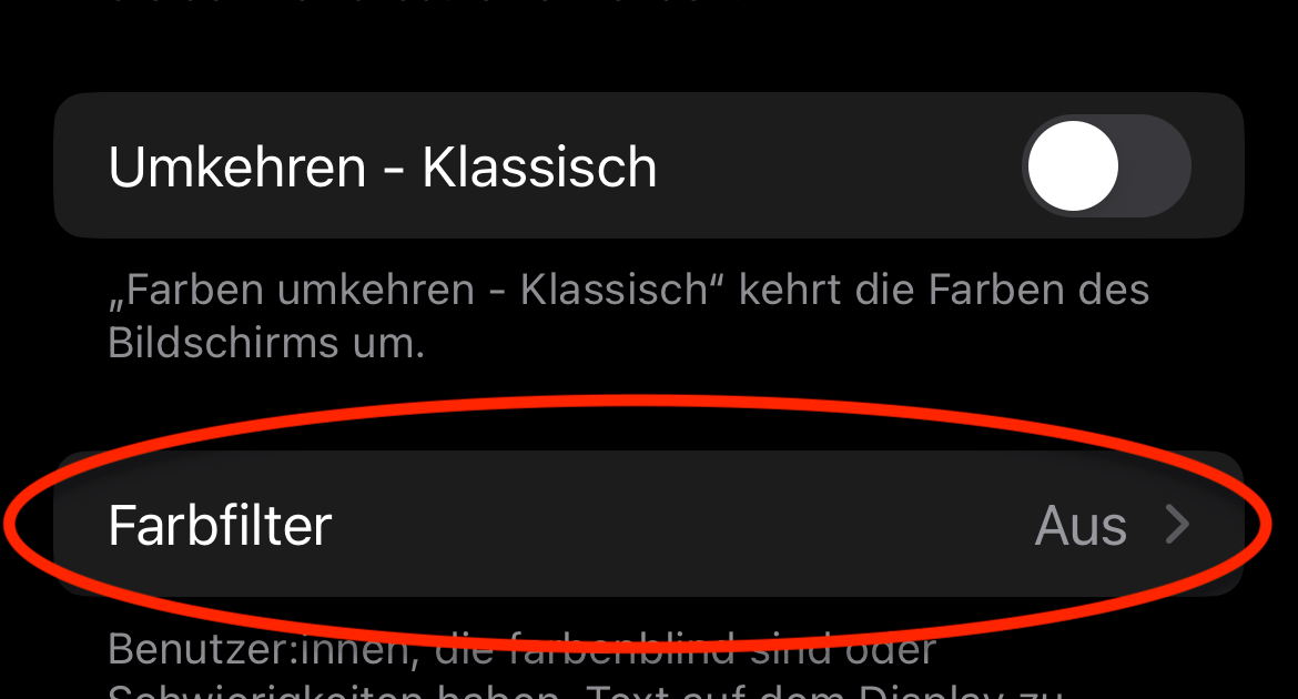 Rotfilter für iPhone - Schritt für Schritt Anleitung - Rotfilter für ...